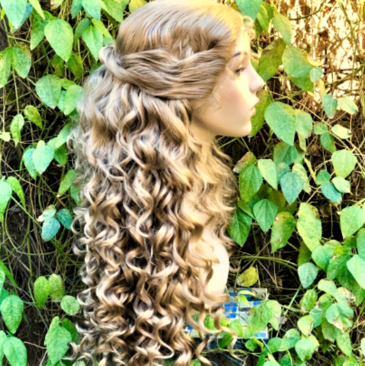 Phantom Meg Blonde Curly Broadway Theater Lace Front Wig | Royal ...